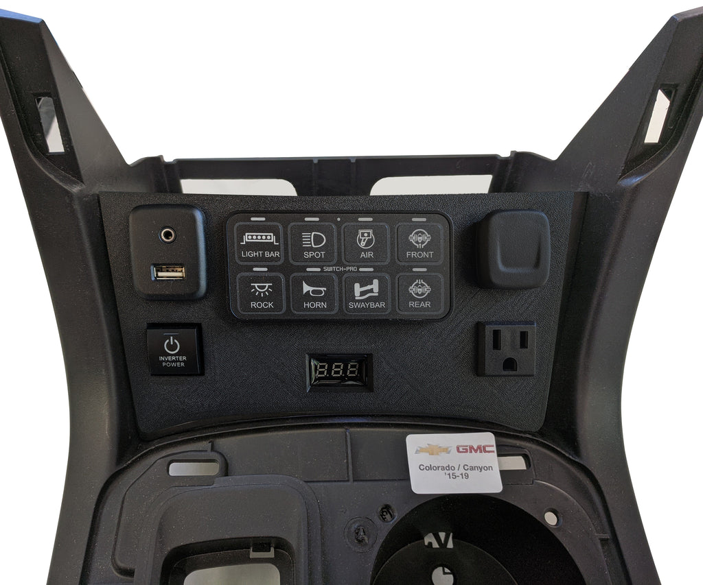 Chevrolet Colorado Full Face Plate For Lower Cubby Fits Switch Pros Sw ...