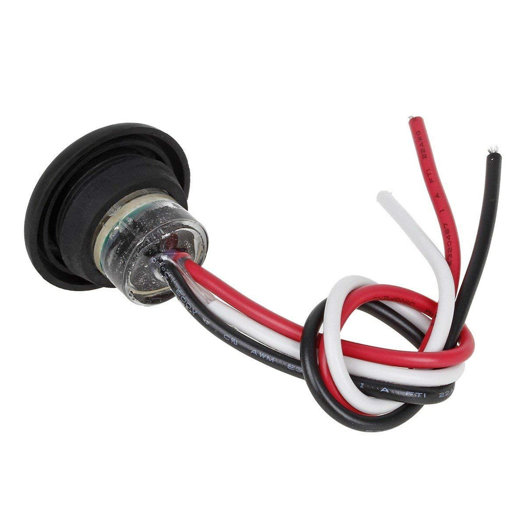 3/4" LED Marker Lamp 3-Wire Clear / Amber – Team Tech Offroad