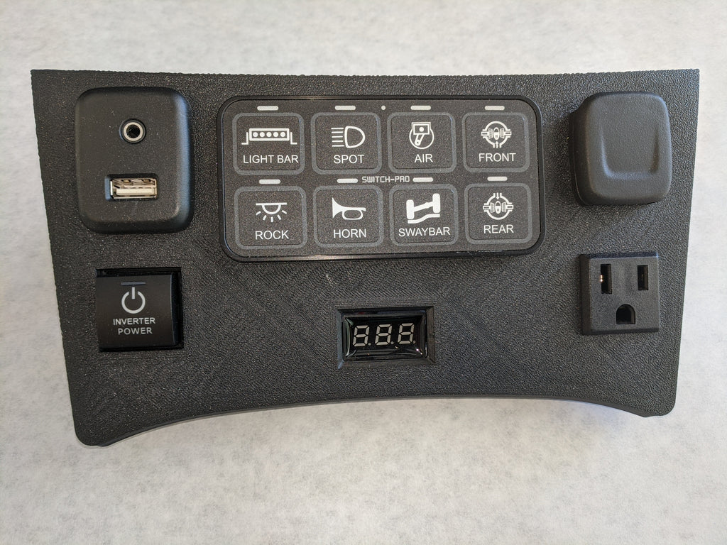 Chevrolet Colorado Full Face Plate For Lower Cubby Fits Switch Pros Sw ...