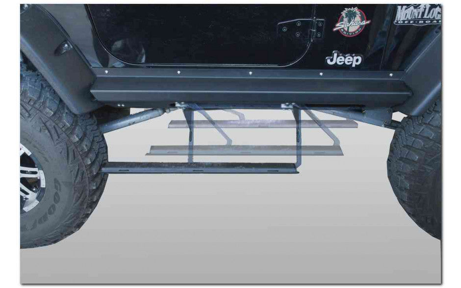 Rock Slide Engineering TJ STEP SLIDERS – Team Tech Offroad