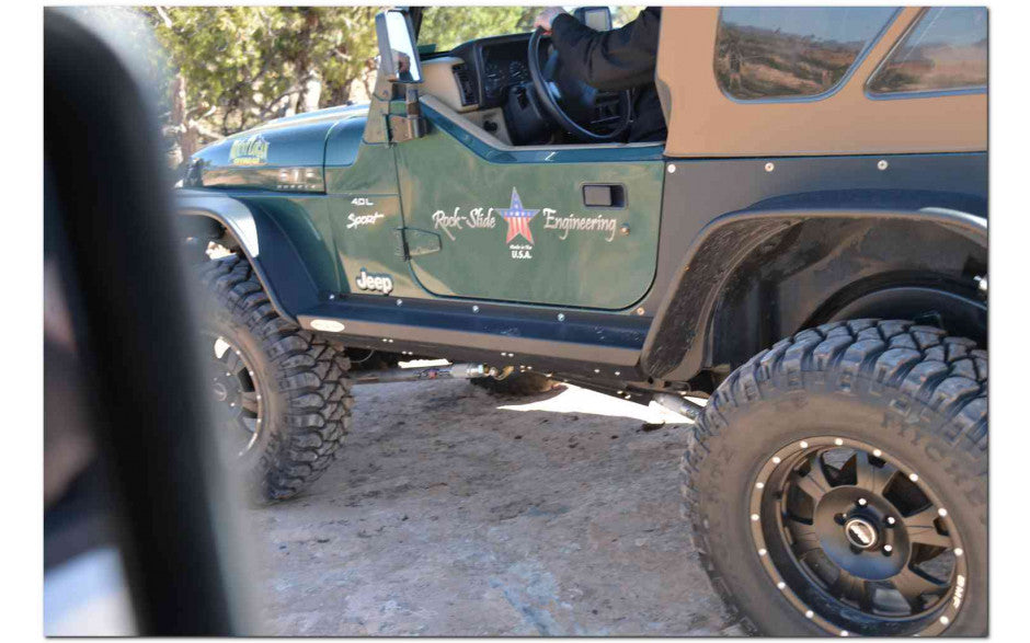Rock Slide Engineering TJ STEP SLIDERS – Team Tech Offroad